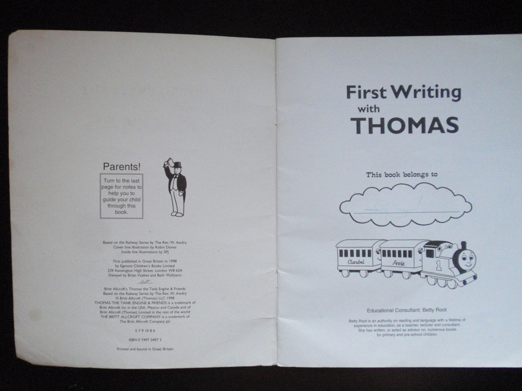 FIRST WRITING WITH THOMAS & Friends TANIAwysył - 7263185485 - oficjalne ...