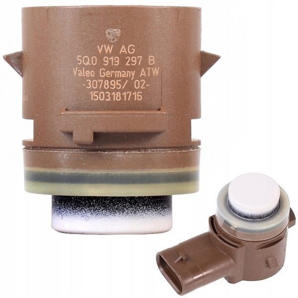 CZUJNIK PARKOWANIA COFANIA PDC VW 5Q0919297B BIAŁY 7767223590 - Allegro.pl