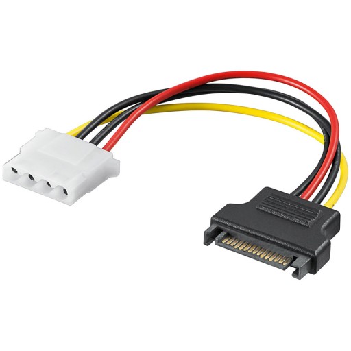 PRZEJŚCIÓWKA SATA MOLEX SATA męski / MOLEX żeński - Sklep, Opinie, Cena ...